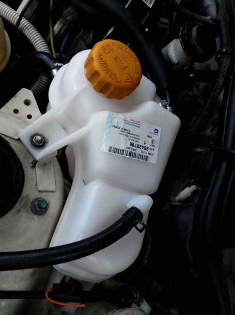 96428796 Бачок расширительный GM | Запчасти на DRIVE2