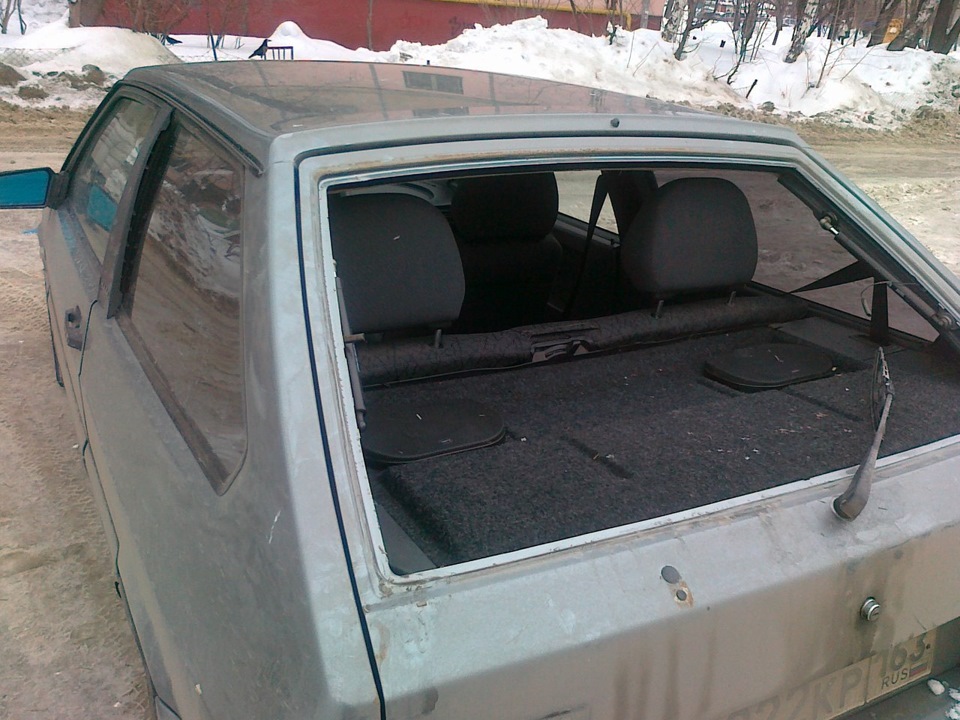 Ночь с 20 на 21 февраля или просто писец! — Lada 2113, 1,5 л, 2005 года | другое | DRIVE2