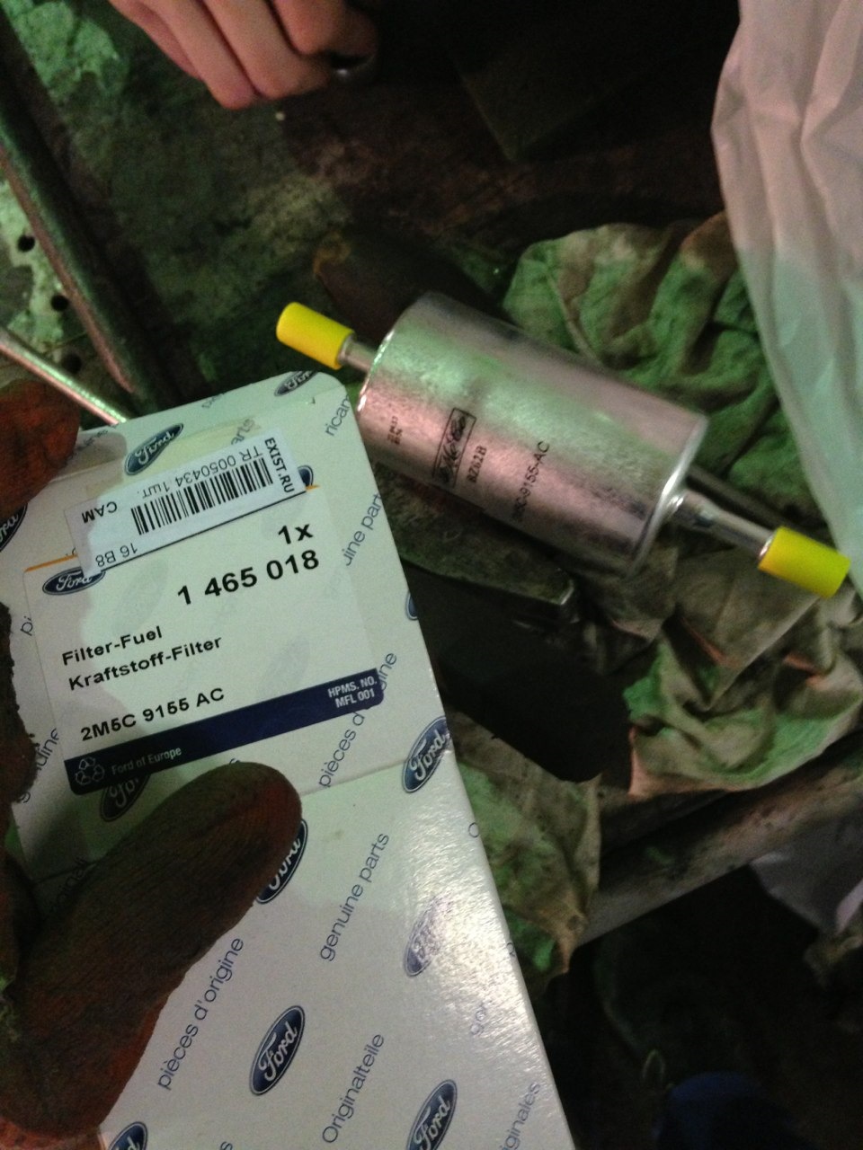 #17 Замена топливного фильтра Ford Focus 1 — Ford Focus Hatchback I, 1 ...