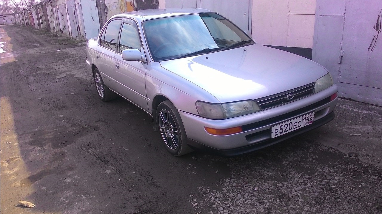 Toyota Corolla (100) 1.6 бензиновый 1993 | 4A-GE sleeper на DRIVE2