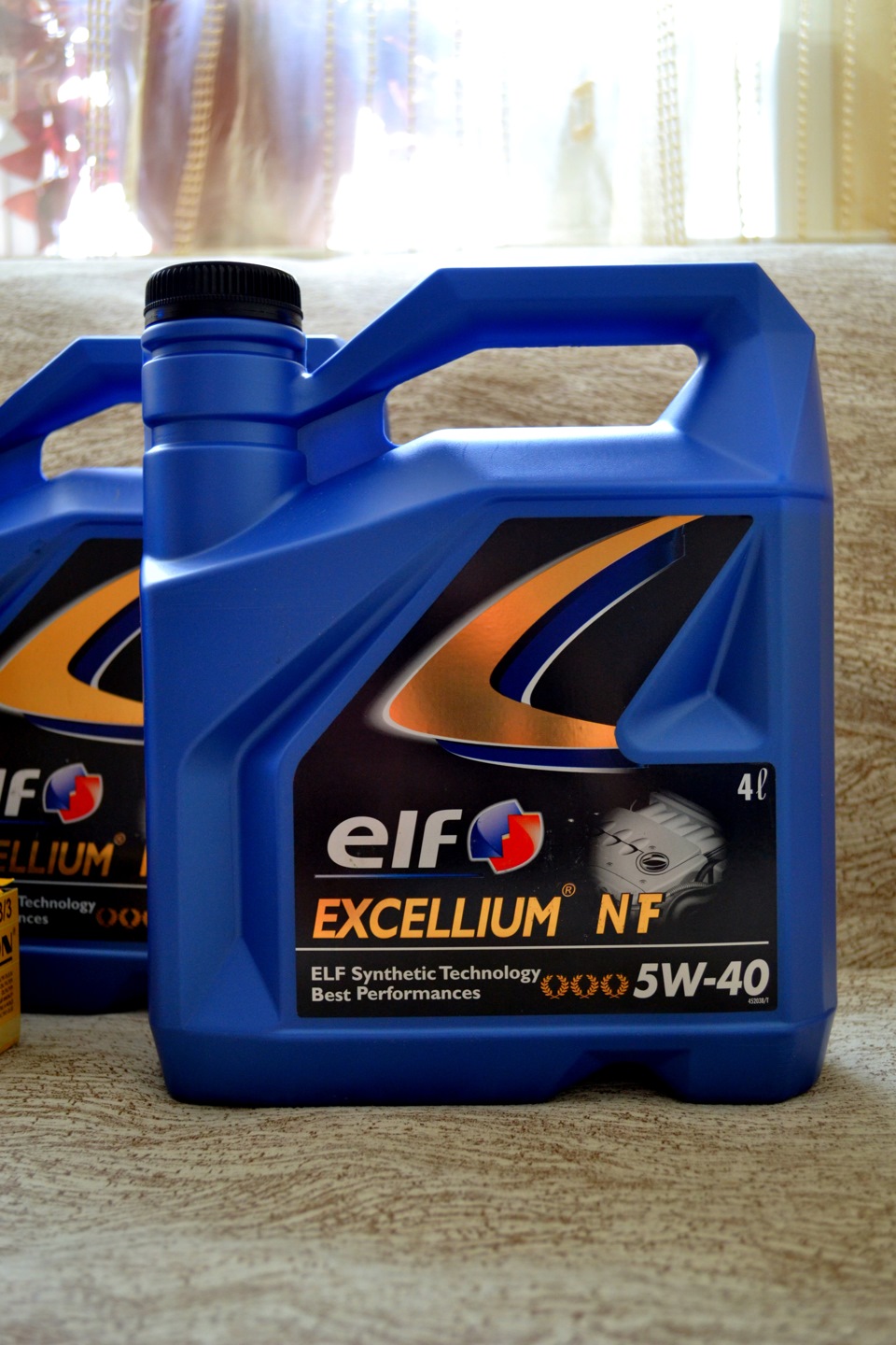 Elf EXCELLIUM NF 5W-40 меняем масло сразу у двух питомцев. — Renault ...