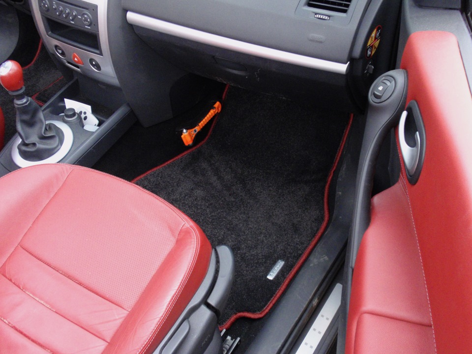 Коврики в Рено Меган -2 (кабрик) — Carpet на DRIVE2