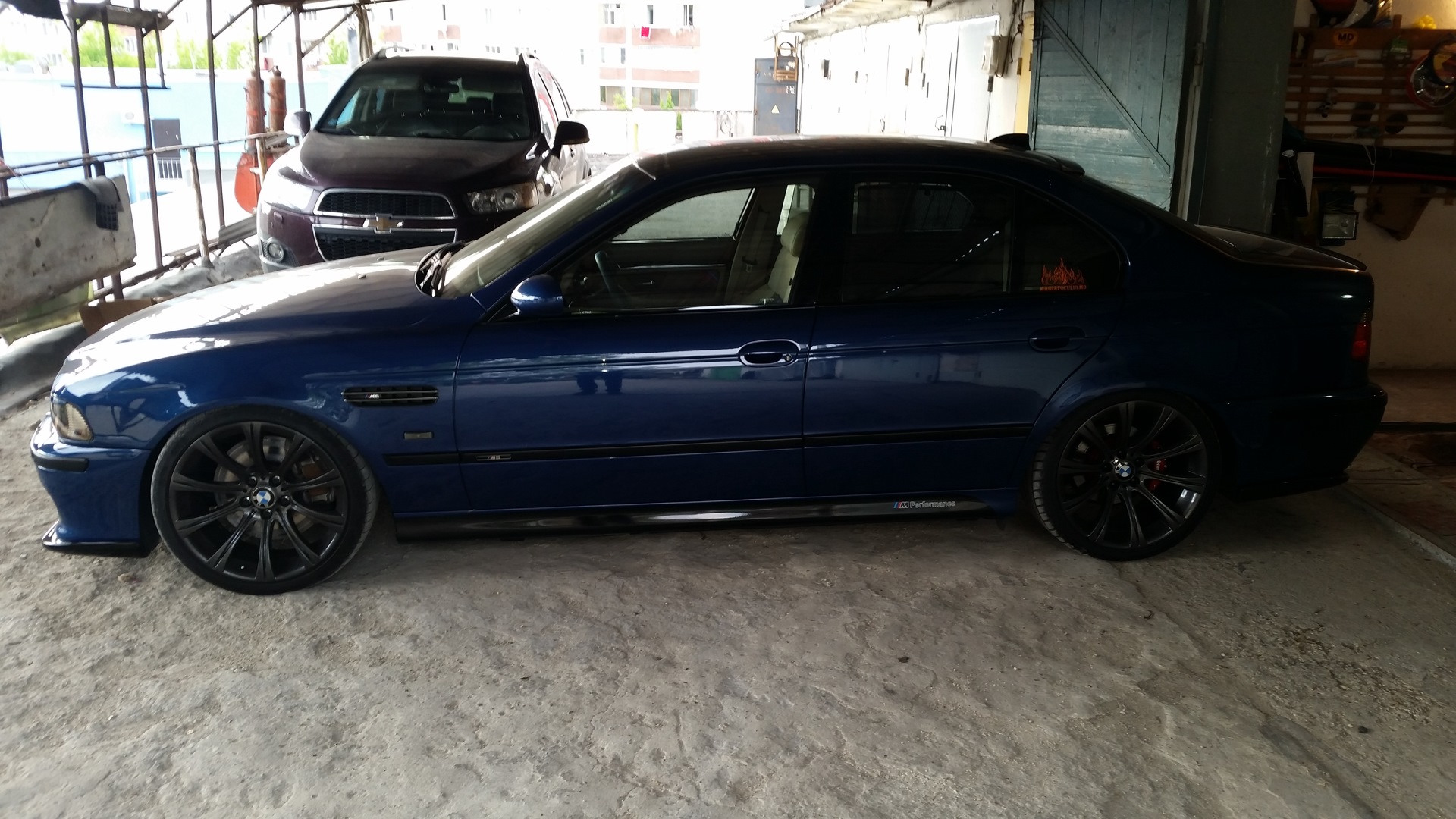 Новый шильдик м5 ! — BMW 5 series (E39), 4,4 л, 2001 года | стайлинг ...