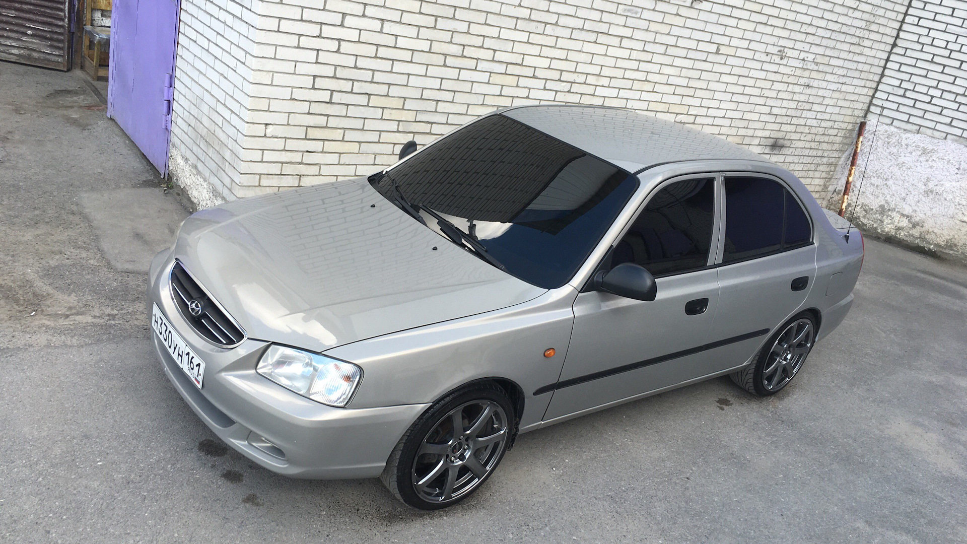 Hyundai Accent (2G) 1.5 бензиновый 2007 | 4.5 до 100 на DRIVE2