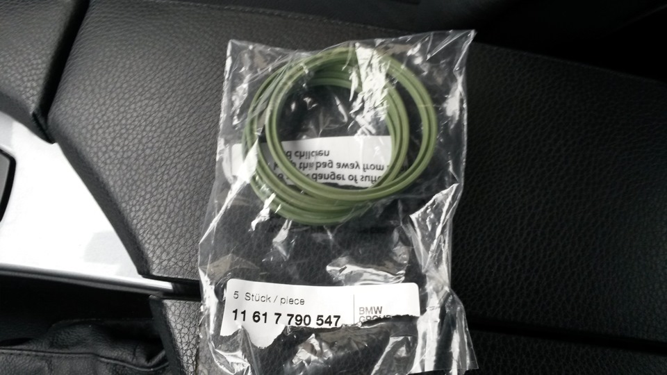 Замена уплотнительных колец — BMW 5 series (E60), 3 л, 2007 года ...