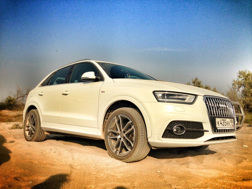Верный конь в степях Крыма — Audi Q3 (1G), 2 л, 2013 года | путешествие | DRIVE2