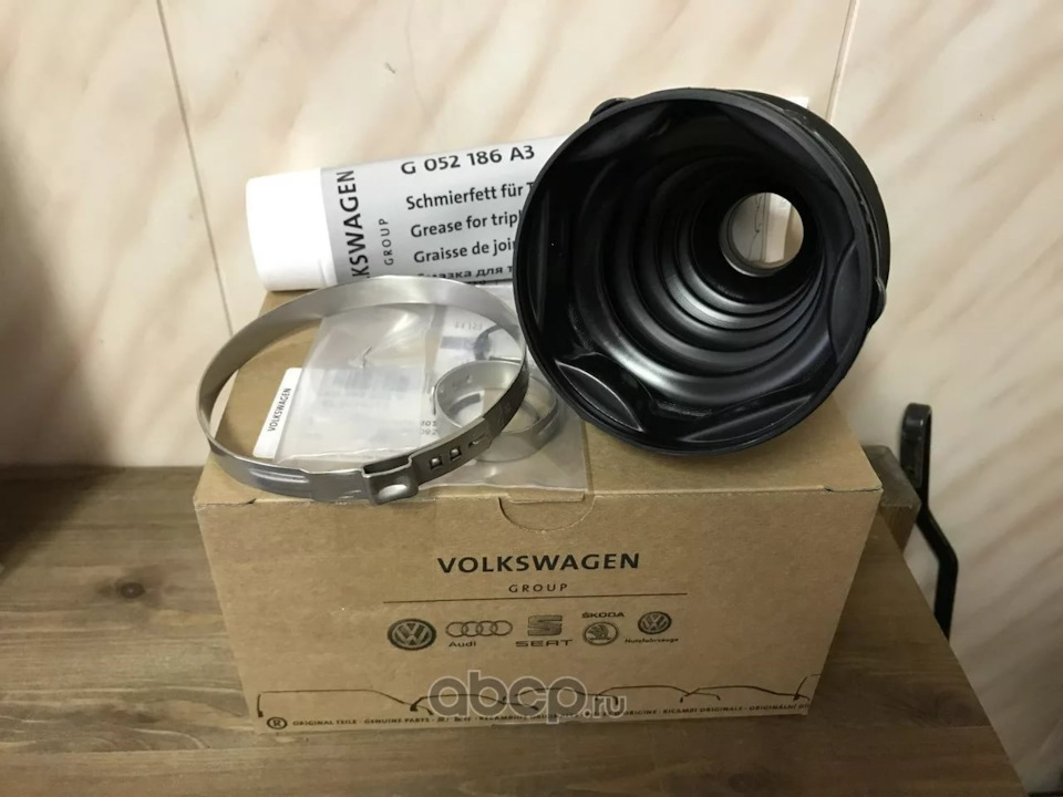 Пыльники внутренних шрузов. — Skoda Octavia A5 Mk2, 1,6 л, 2013 года ...