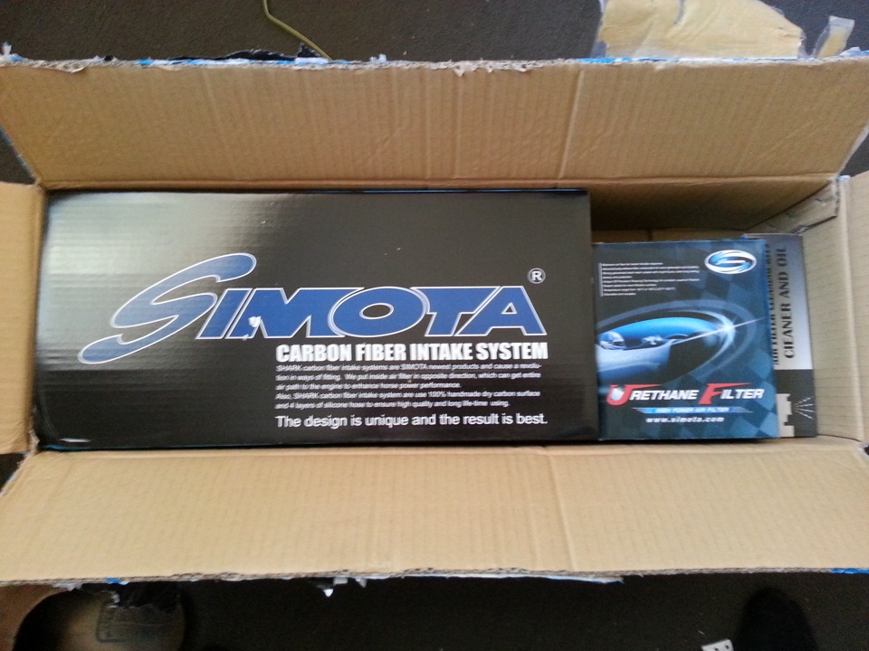 Впуск Simota CBII-111 — Honda Civic 4D (8G), 1,8 л, 2007 года | тюнинг | DRIVE2