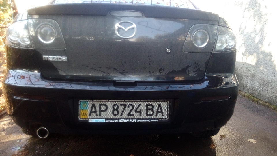 Бампер спорт (крепкий орешек) — Mazda 3 (1G) BK, 2 л, 2007 года ...