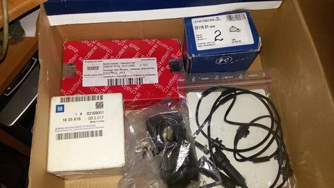 93169001 Колодки тормозные дисковые комплект GM | Запчасти на DRIVE2