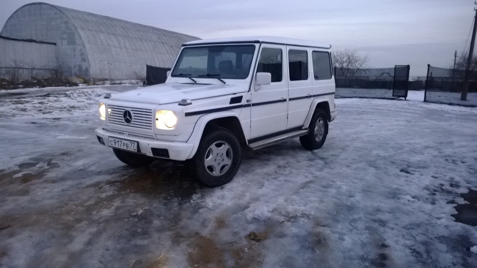 заправка кондиционера — Mercedes-Benz G-Class (W463 1G), 3,5 л, 1996 ...