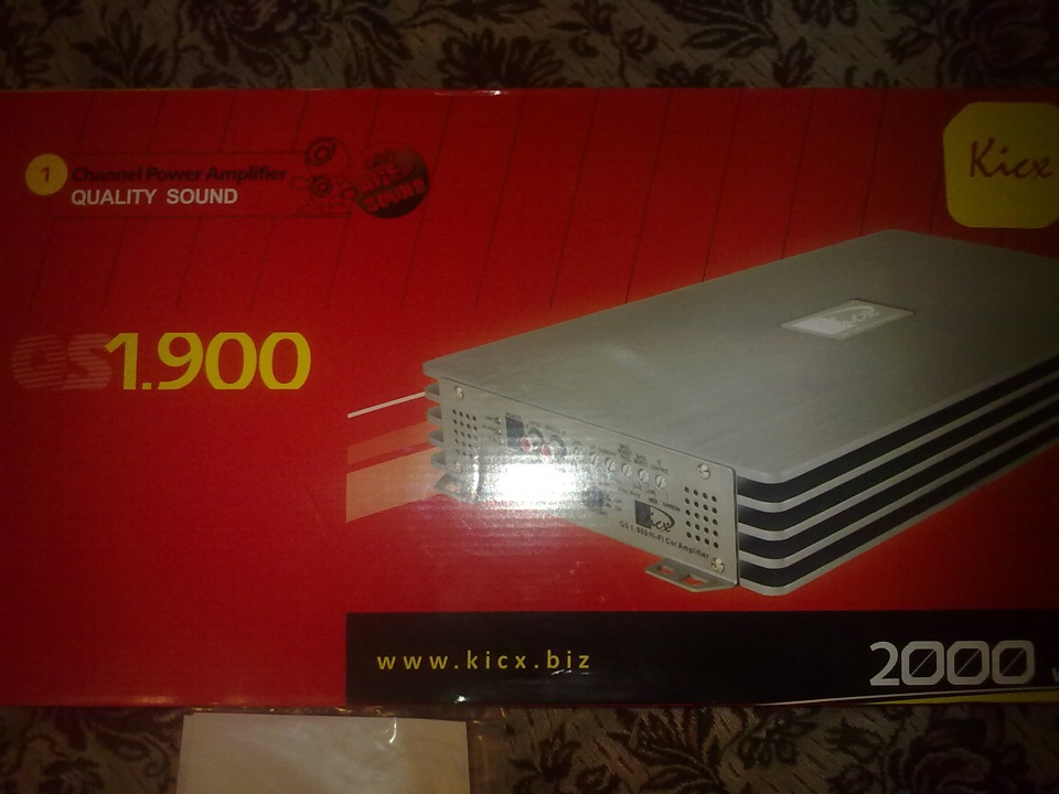 KICK QS 1.900 встречаем:) новые компоненты:) — Lada 2115, 1,6 л, 2010 года | автозвук | DRIVE2