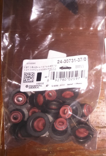 [Замена маслосъемных…] — BMW X5 (E70), 4,8 л, 2008 года | плановое ТО ...