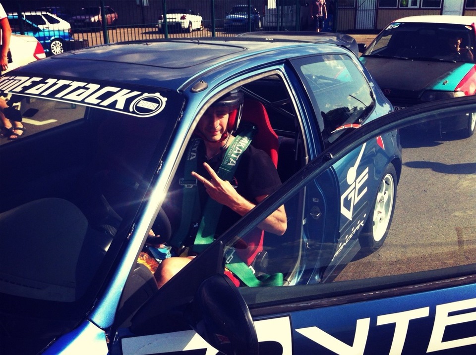 Победа нашей команды в сезоне Time Attack 2015 — Honda Civic Hatchback (6G), 1,6 л, 1998 года ...