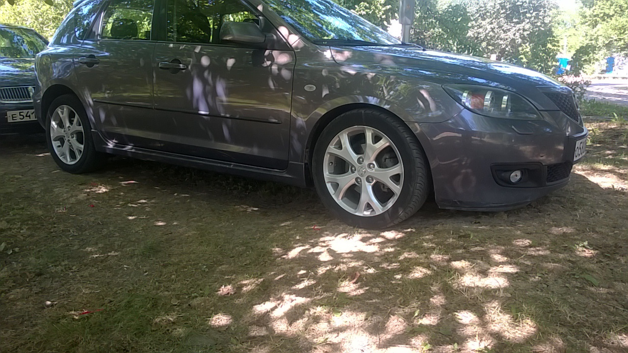 Пороги на машине — Mazda 3 (1G) BK, 1,6 л, 2007 года | стайлинг | DRIVE2