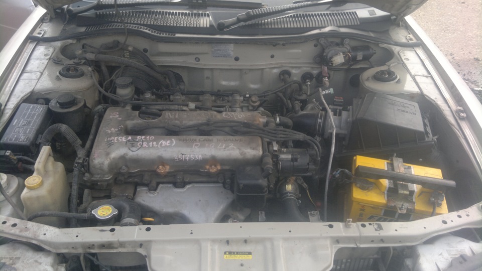 Наконец установили новое "сердце" япошке! — Nissan Presea (R10), 1,8 л ...