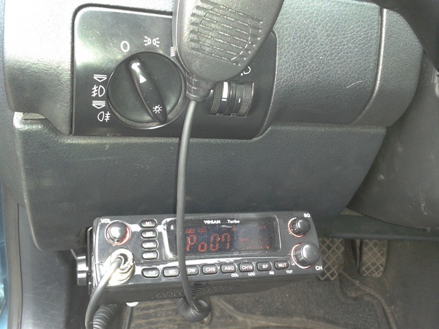 Си Би радиостанция — Audi A6 (C5), 1,9 л, 1998 года | электроника | DRIVE2