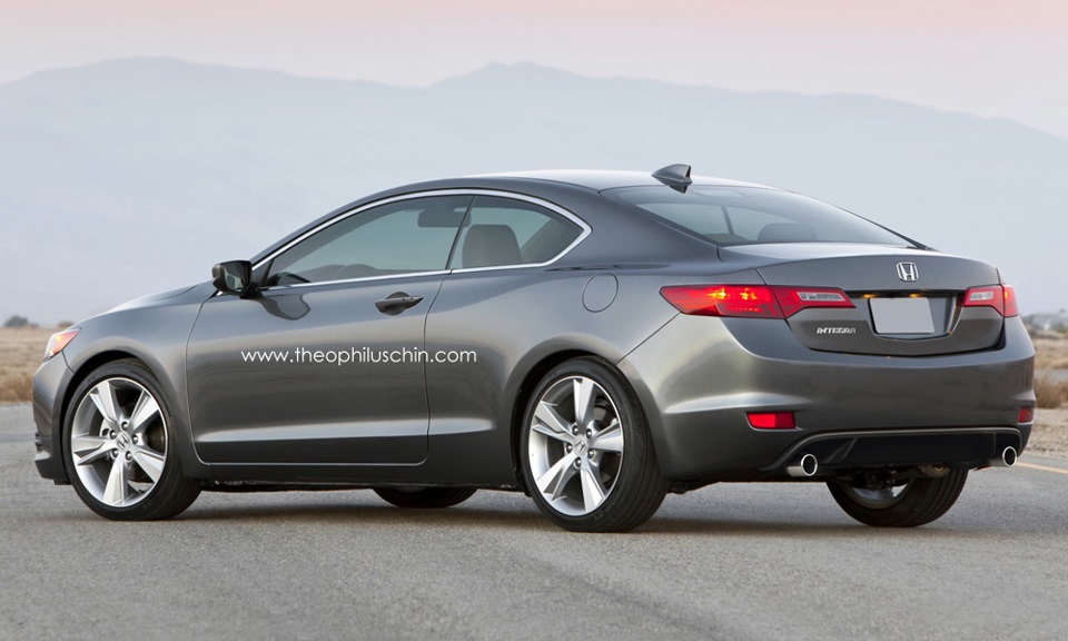 Acura Legend / Integra coupe 2016 / зарисовки — Honda Accord Coupe (8G ...