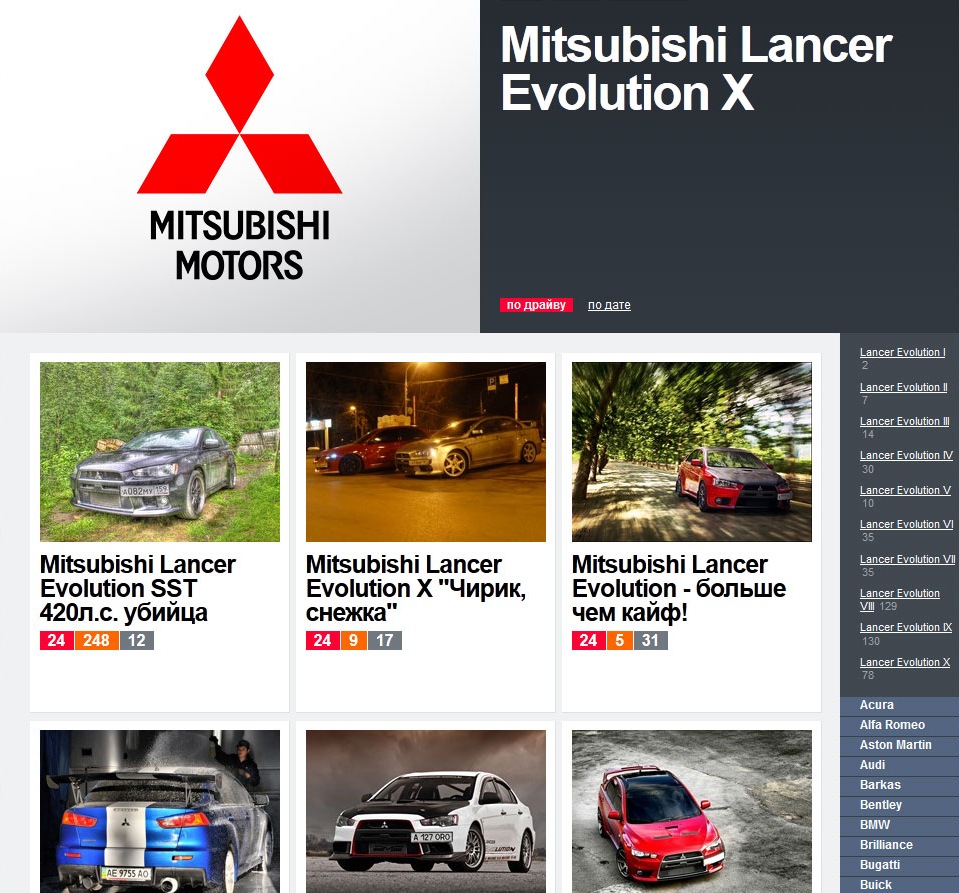 Определенный результат все же достигнут — Mitsubishi Lancer Evolution X, 2 л, 2008 года | просто ...