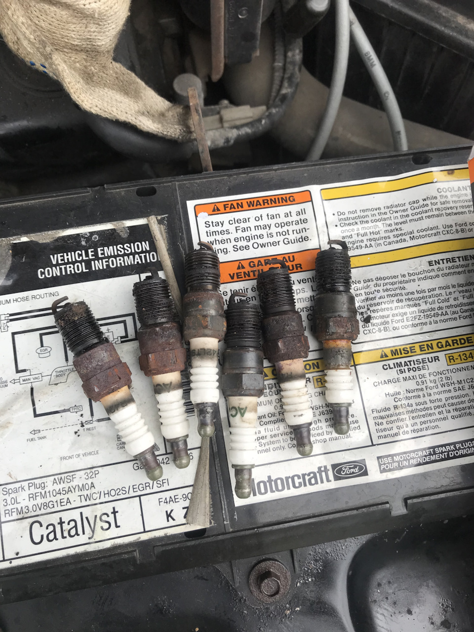 AWSF32P Свеча зажигания Ford | Запчасти на DRIVE2