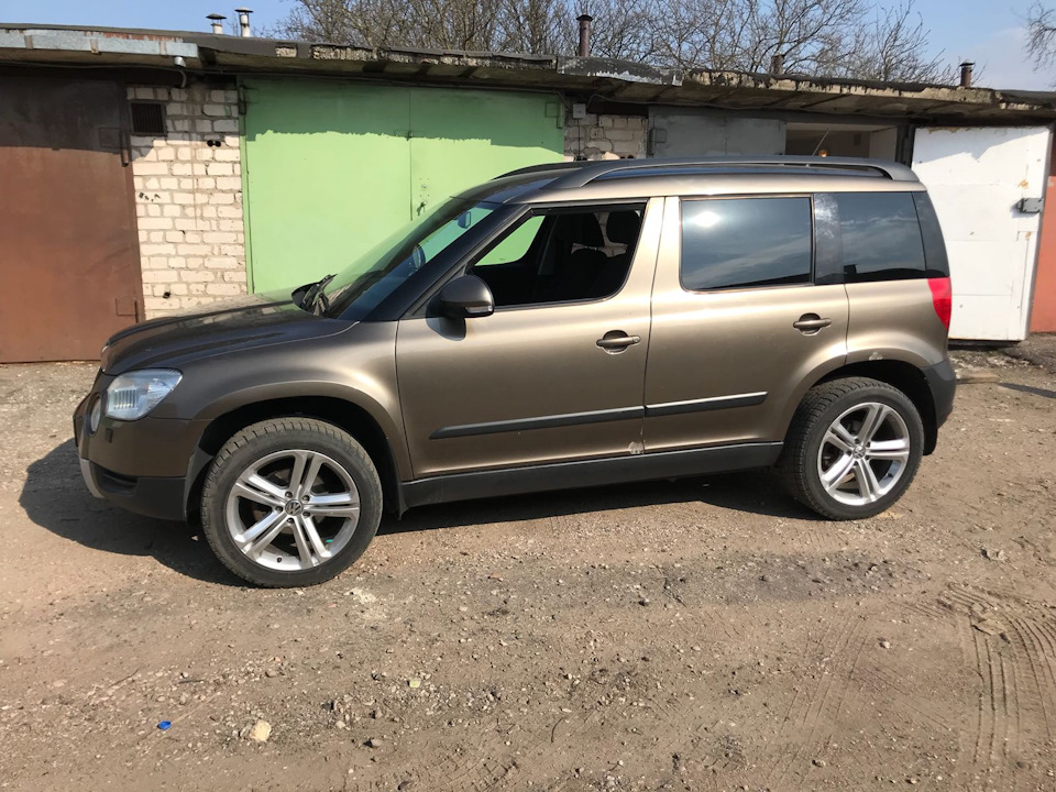 Поставил Mallory R18 от своего бывшего VW Tiguan — Skoda Yeti, 1,8 л ...