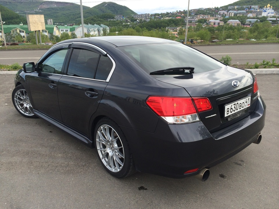 #17 Немного фото в новых тапках — Subaru Legacy (BM/BR), 2,5 л, 2010 ...