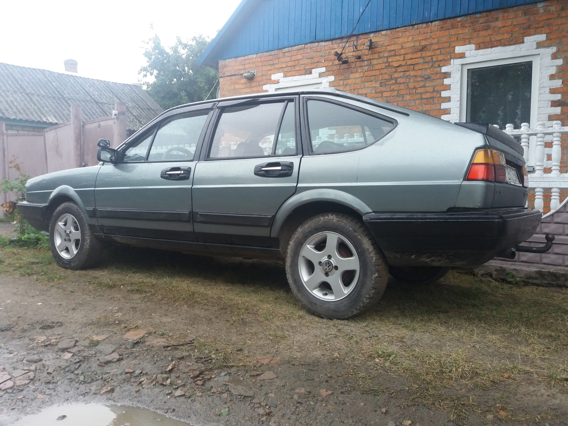 Будни. Спасибо, что живой… ))) — Volkswagen Passat B2, 1,8 л, 1987 года ...