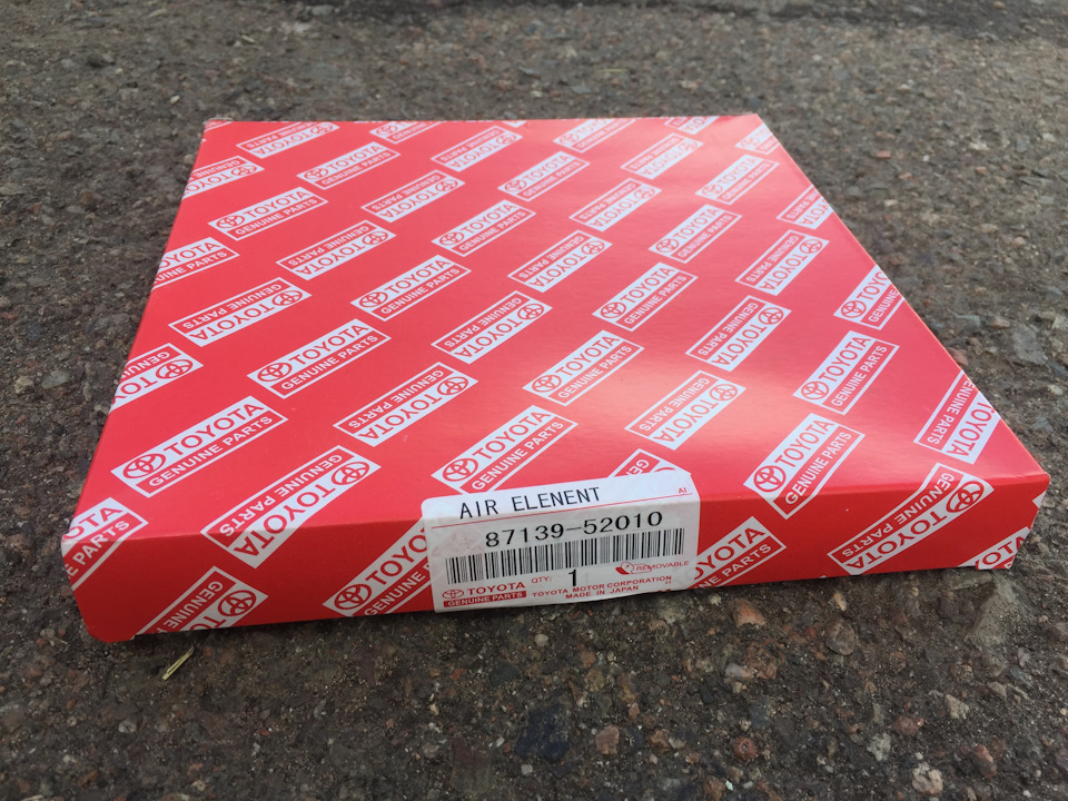 Салонный фильтр на Матрикс — Toyota Matrix (1G), 1,8 л, 2003 года ...