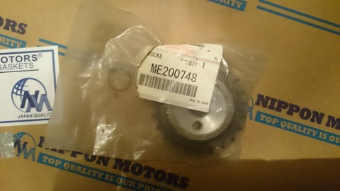 ME200748 Звездочка распредвала Mitsubishi | Запчасти на DRIVE2