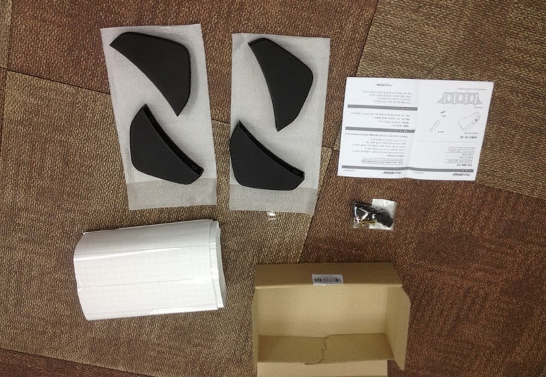 Rear Diffuser / Жабры — Hyundai ix35, 2 л, 2010 года | тюнинг | DRIVE2