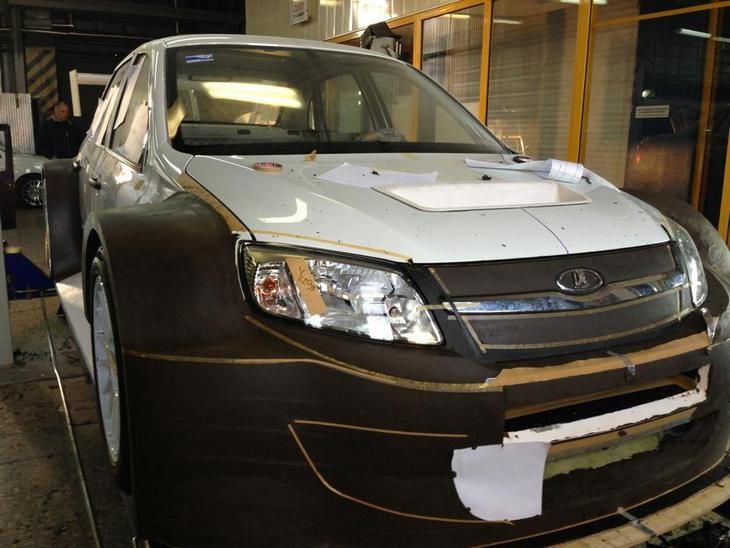 Новая Lada Granta WTCC 2014 от LADA SPORT LUKOIL — Lada 21102, 1,5 л ...