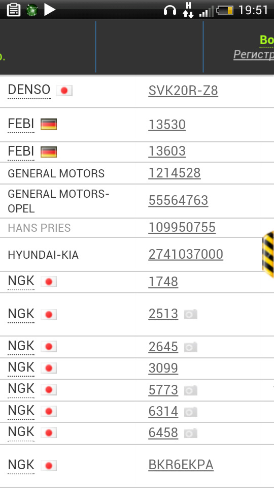 2741037000 Свеча зажигания KIA HYUNDAI | Запчасти на DRIVE2