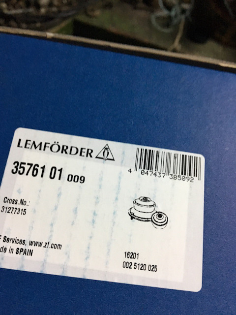 3576101 Подвеска, двигатель LEMFORDER | Запчасти на DRIVE2