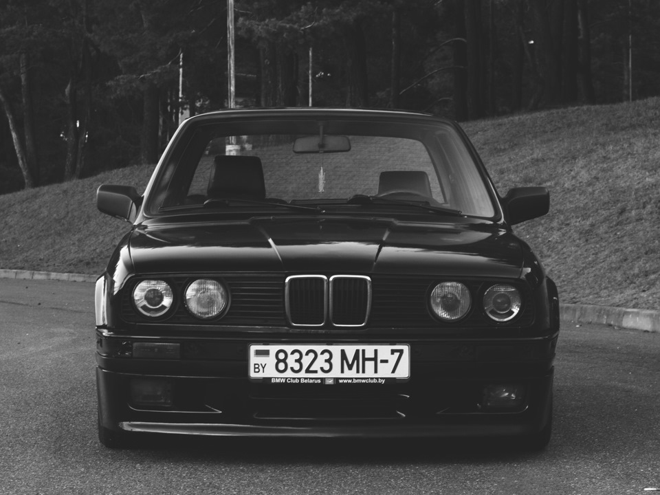 Black And White Pt 3 — Bmw 3 Series Coupe E30 2 5 л 1986 года