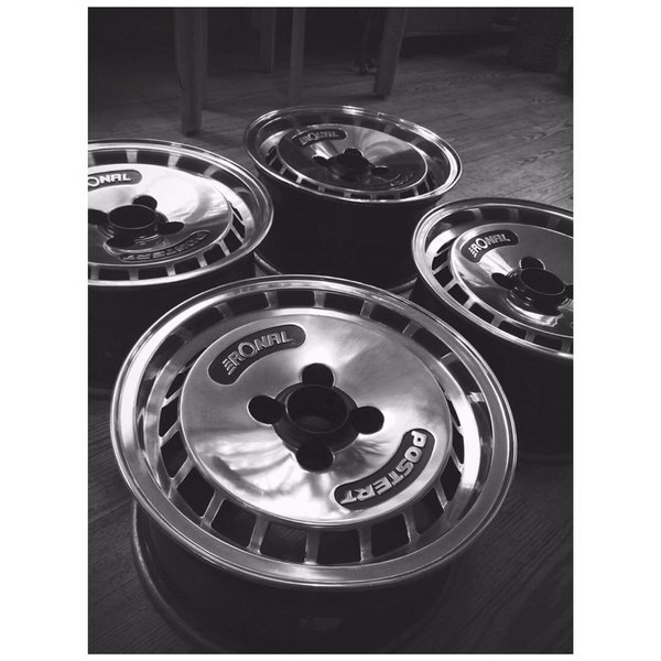 Ronal Postert Turbo Діаметр R15 Ширина 7j Виліт ET20 Розболтовка 4x114 ...