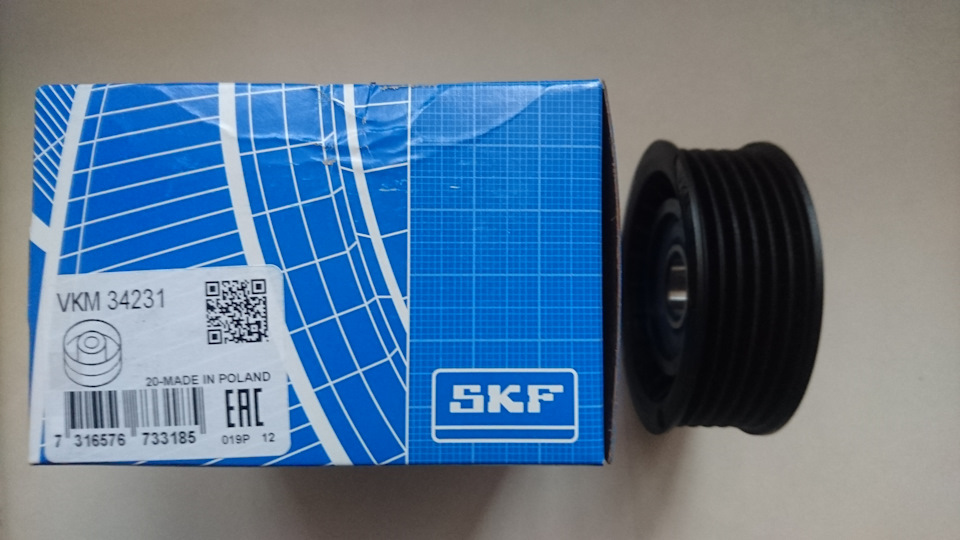 VKM34231 Паразитный / ведущий ролик, поликлиновой ремень SKF | Запчасти ...