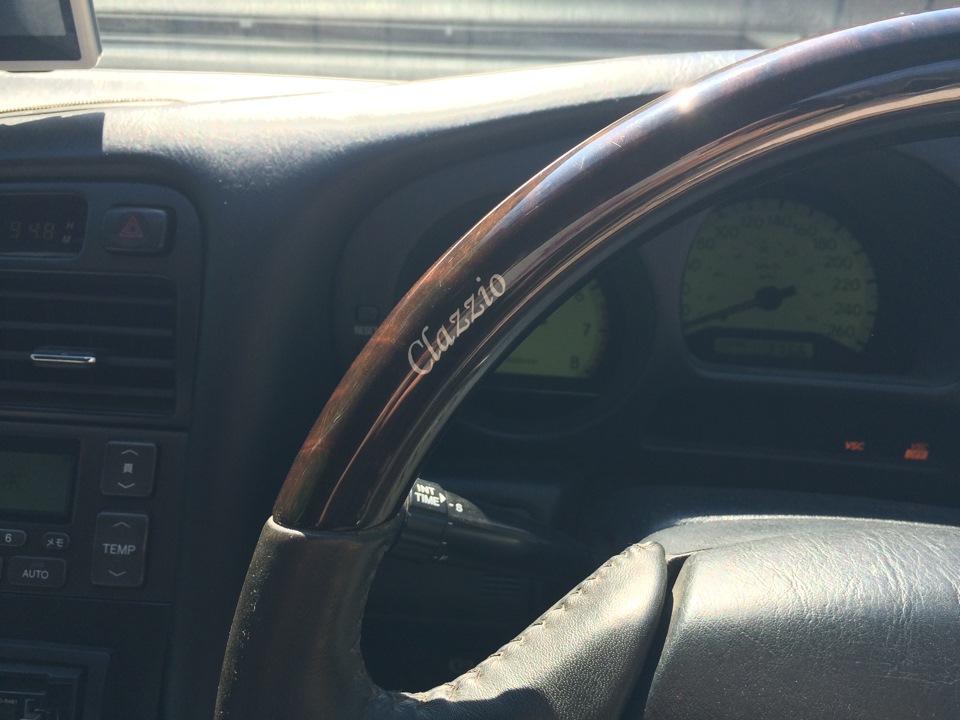 Руль clazzio — Toyota Aristo (II), 3 л, 1998 года | тюнинг | DRIVE2