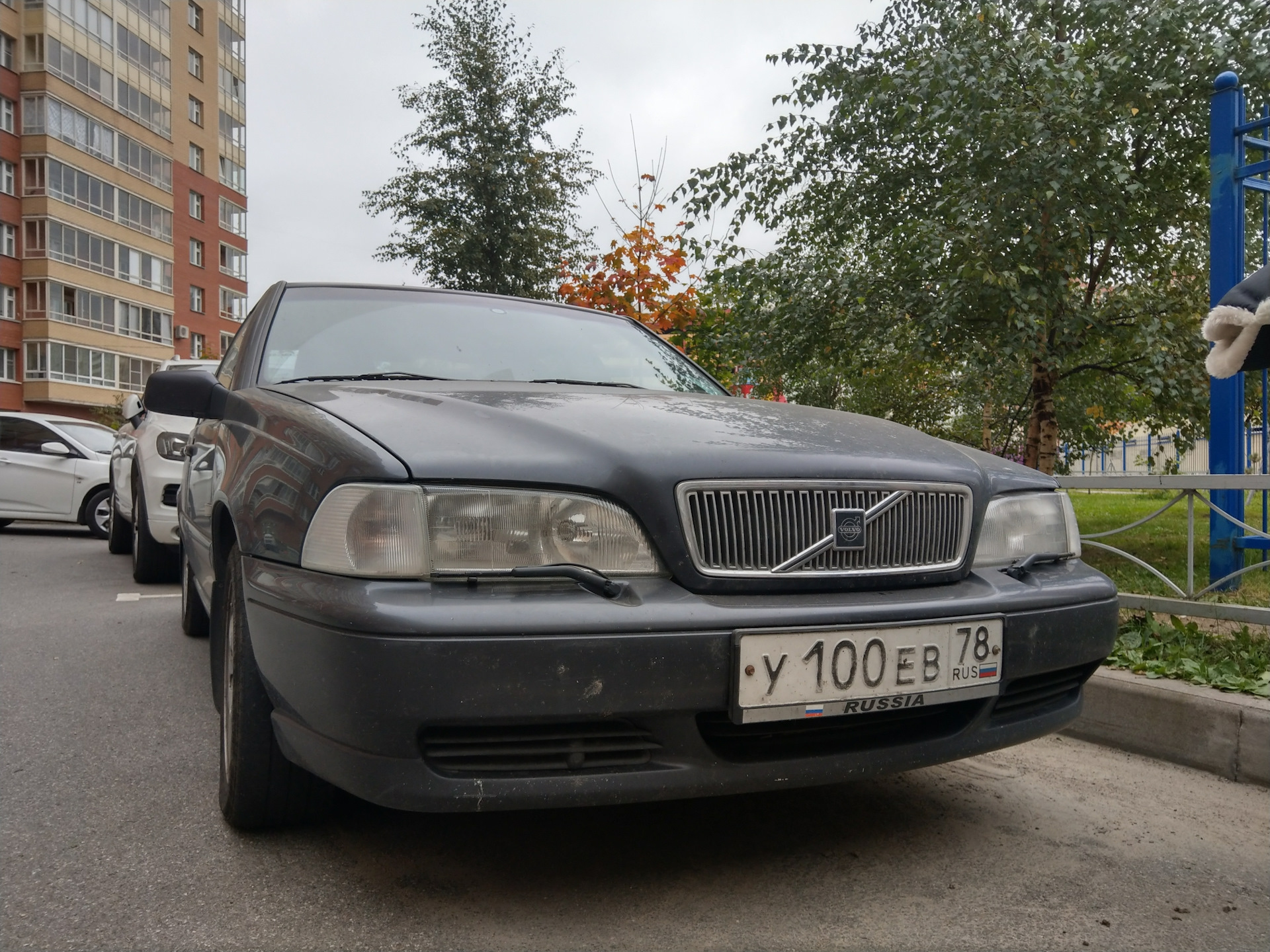 Решетка радиатора. — Volvo S70, 2,5 л, 1997 года | стайлинг | DRIVE2