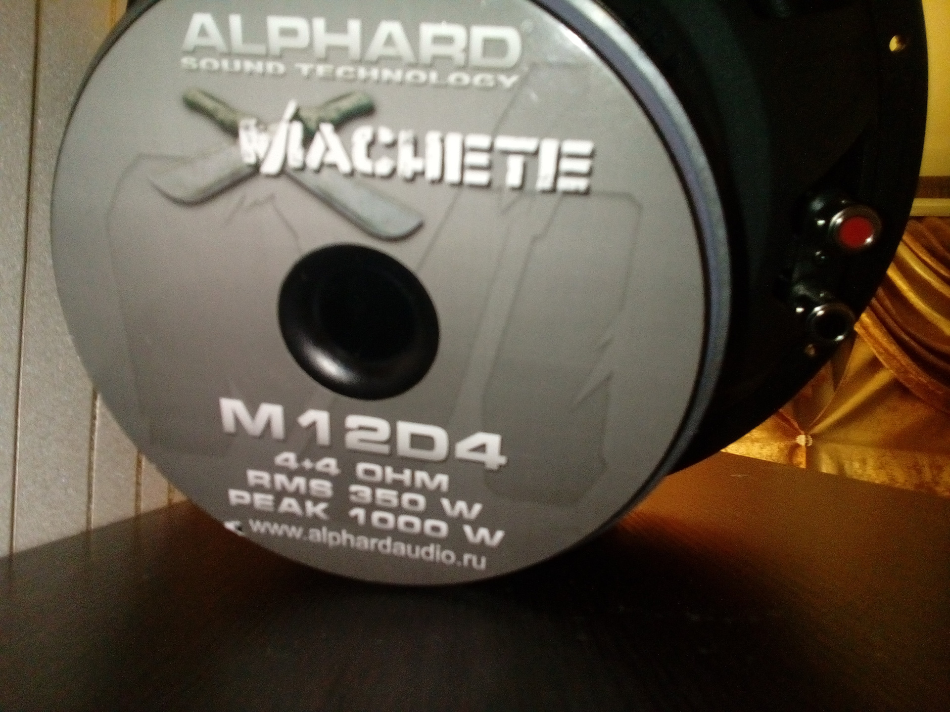 Alphard Machete m12d4 — ЗАЗ 1102, 1,5 л, 1991 года | автозвук | DRIVE2