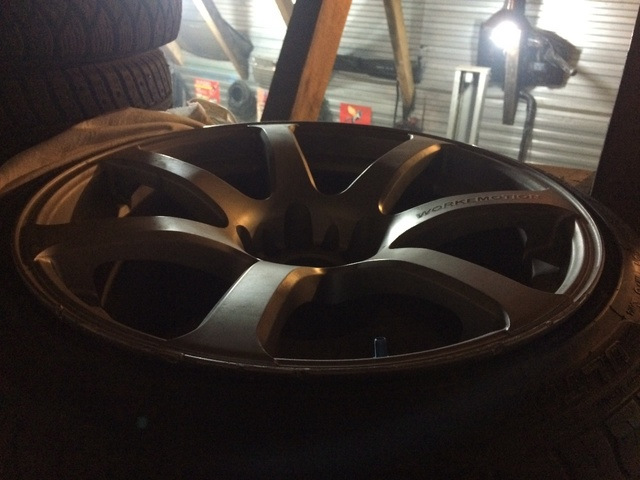 WORK Emotion XT7 ALL DEEP — Toyota Chaser (100), 2,5 л, 1997 года ...