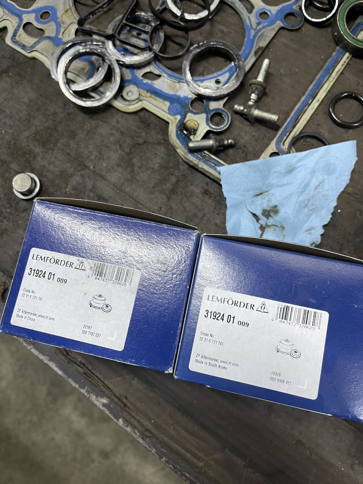 Новый двигатель на 18-ти летие — BMW 5 series (E60), 3 л, 2005 года ...