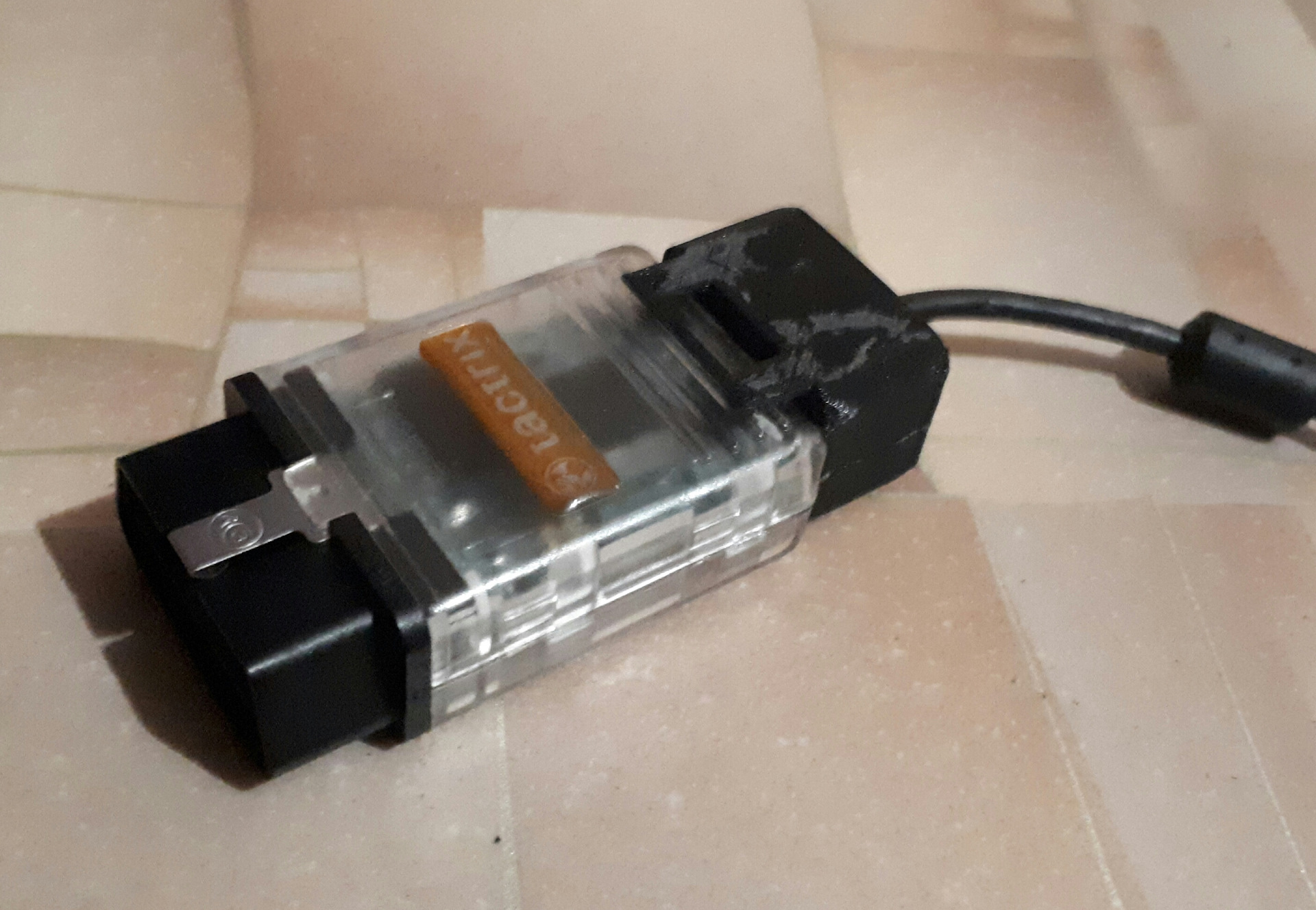 Усилитель крепления miniUSB провода для Tactrix Openport 2.0 на 3D ...