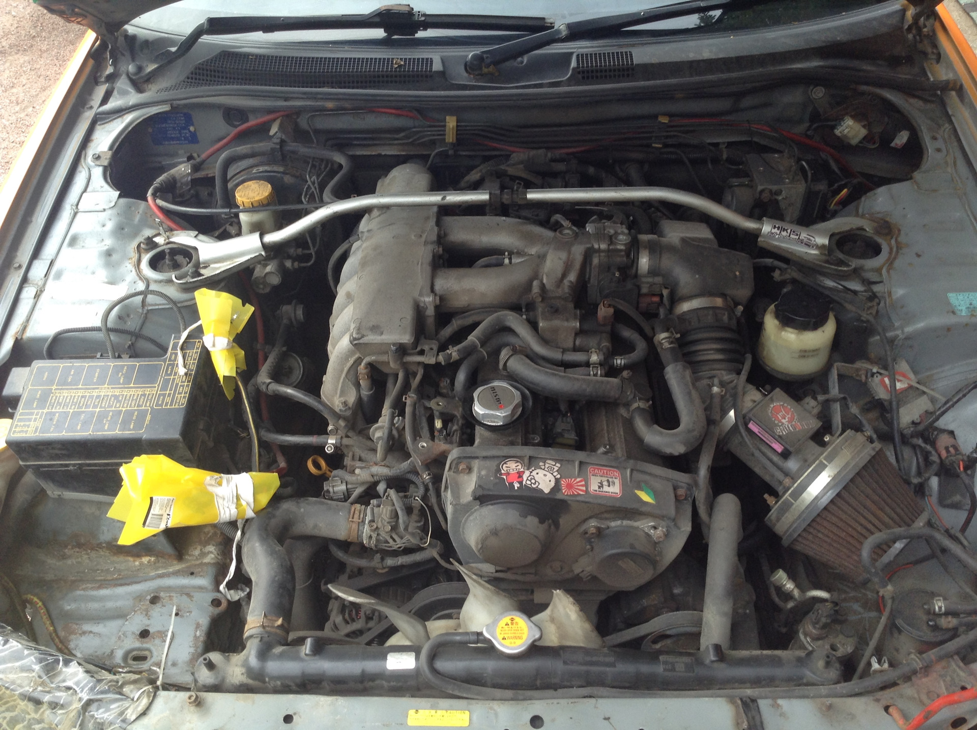 Новый авто-новая жизнь-новый двигатель. Свап RB25DE на RB25DE NEO ...