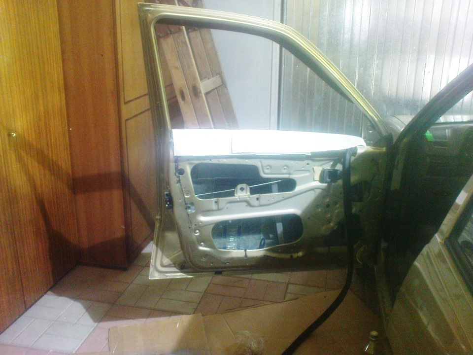 Оснащение дверей и потолка Вибропластом 2.3 Нексия N-100 — Daewoo Nexia ...