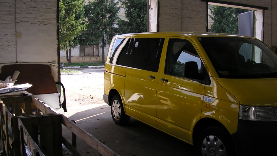 индикация ESP — Volkswagen Transporter T5, 1,9 л, 2005 года ...
