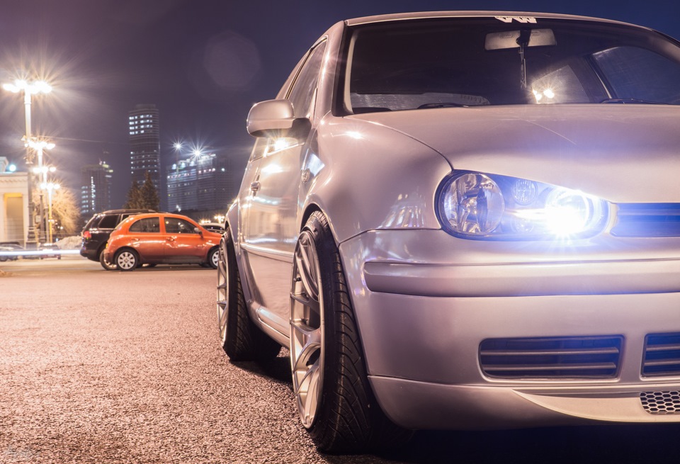 Stanced golf mk4! — Volkswagen Golf Mk4, 1,6 л, 2002 года | встреча | DRIVE2