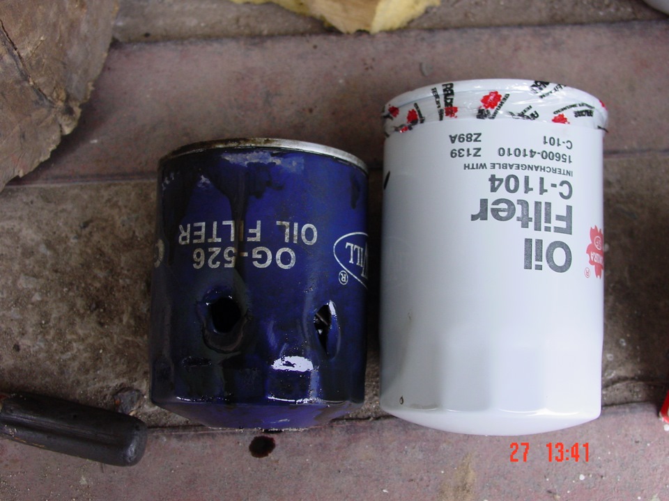 1560041010 Фильтр масляный TOYOTA LEXUS | Запчасти на DRIVE2