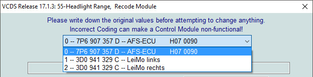 3D0941329C БЛОК УПРАВЛЕНИЯ AFS Valeo VAG | Запчасти на DRIVE2