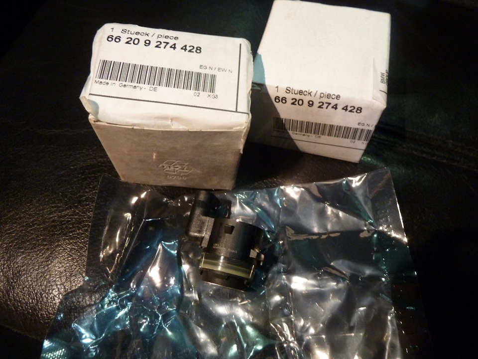 66209274428 Ультразвуковой преобразователь черн BMW | Запчасти на DRIVE2