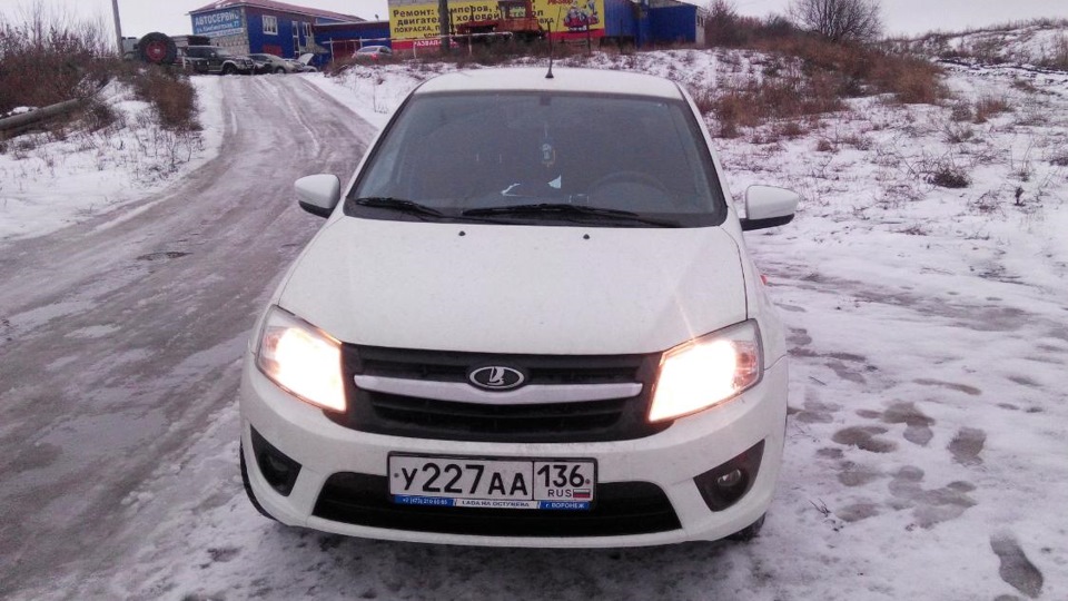 В выборе зимней резины? — Lada Гранта, 1,6 л, 2015 года | шины | DRIVE2